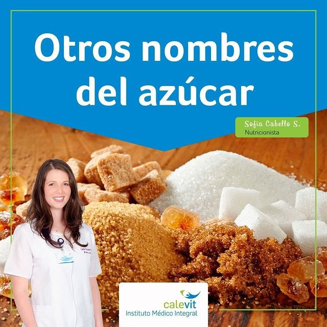 Otros nombres del azúcar - CALEVIT