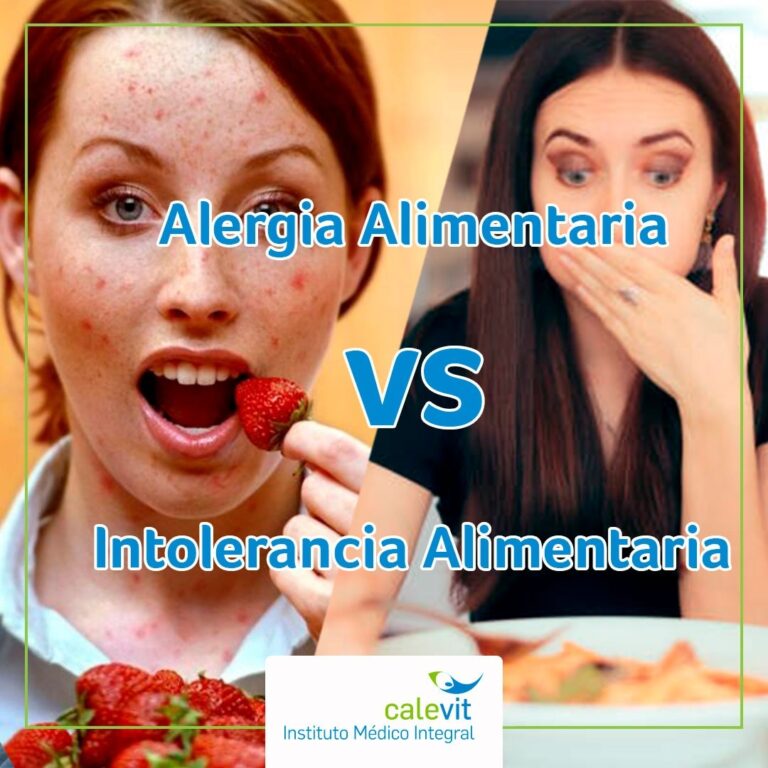 Alergia Alimentaria vs. Intolerancia Alimentaria - CALEVIT