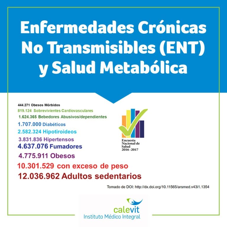 Enfermedades Crónicas No Transmisibles (ENT) y Salud Metabólica - CALEVIT